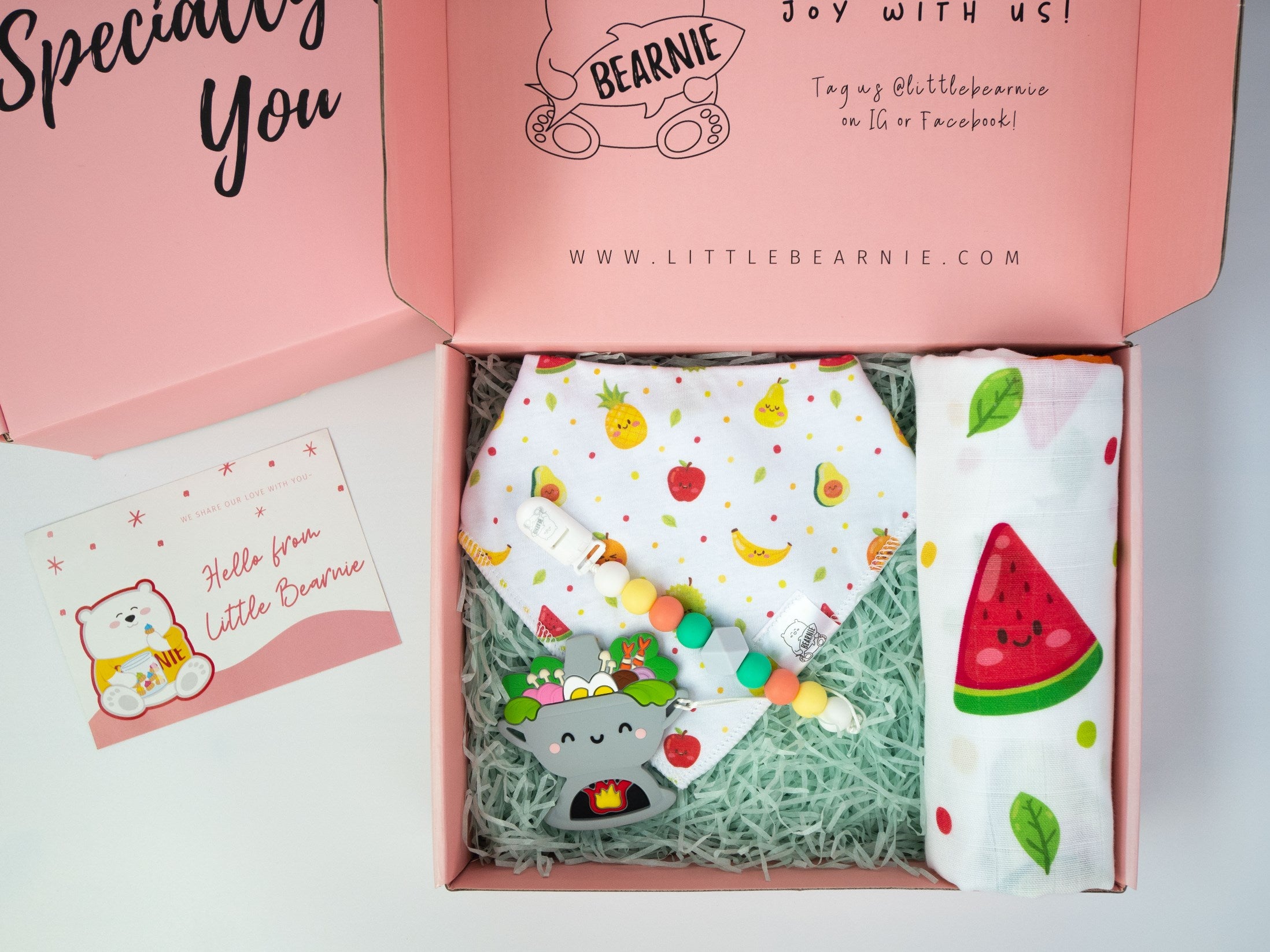 Hello Little One - Baby Premium Gift Set (Fruity Fruits Series ...